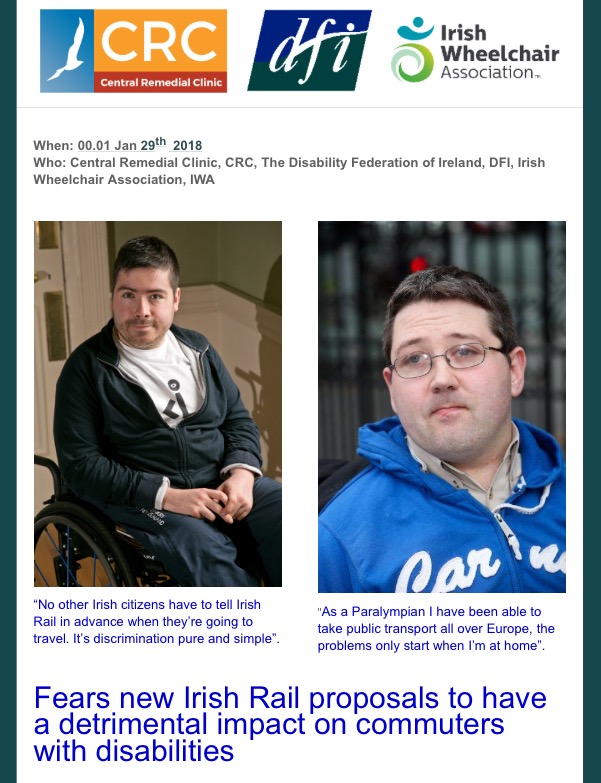 Press Releases | Disability Federation of Ireland