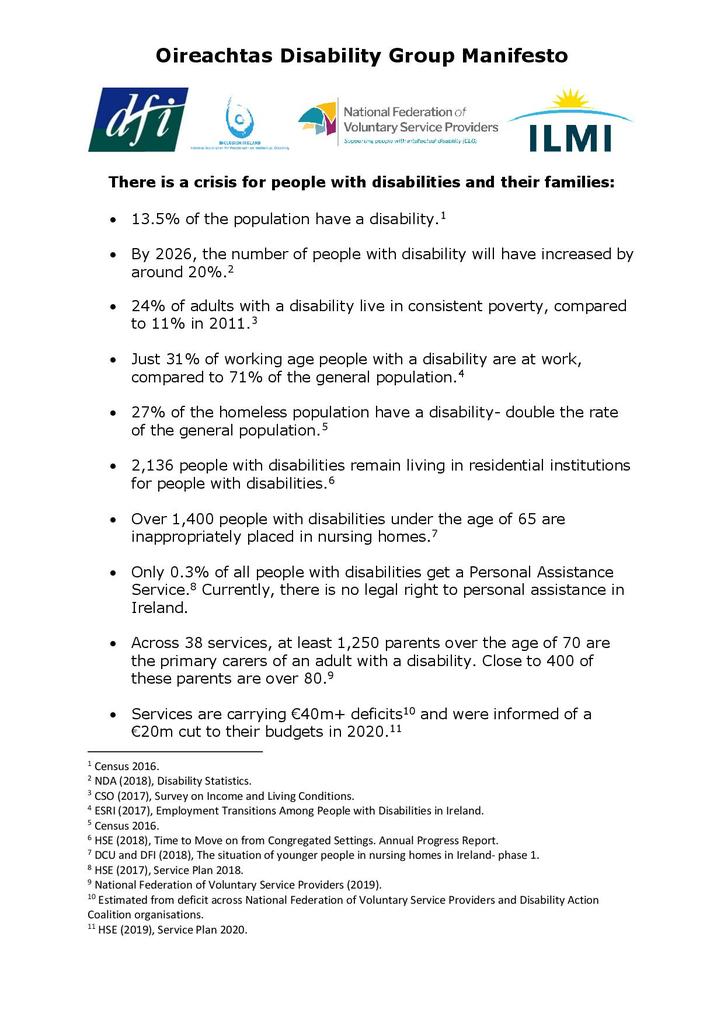 Publications | Disability Federation of Ireland