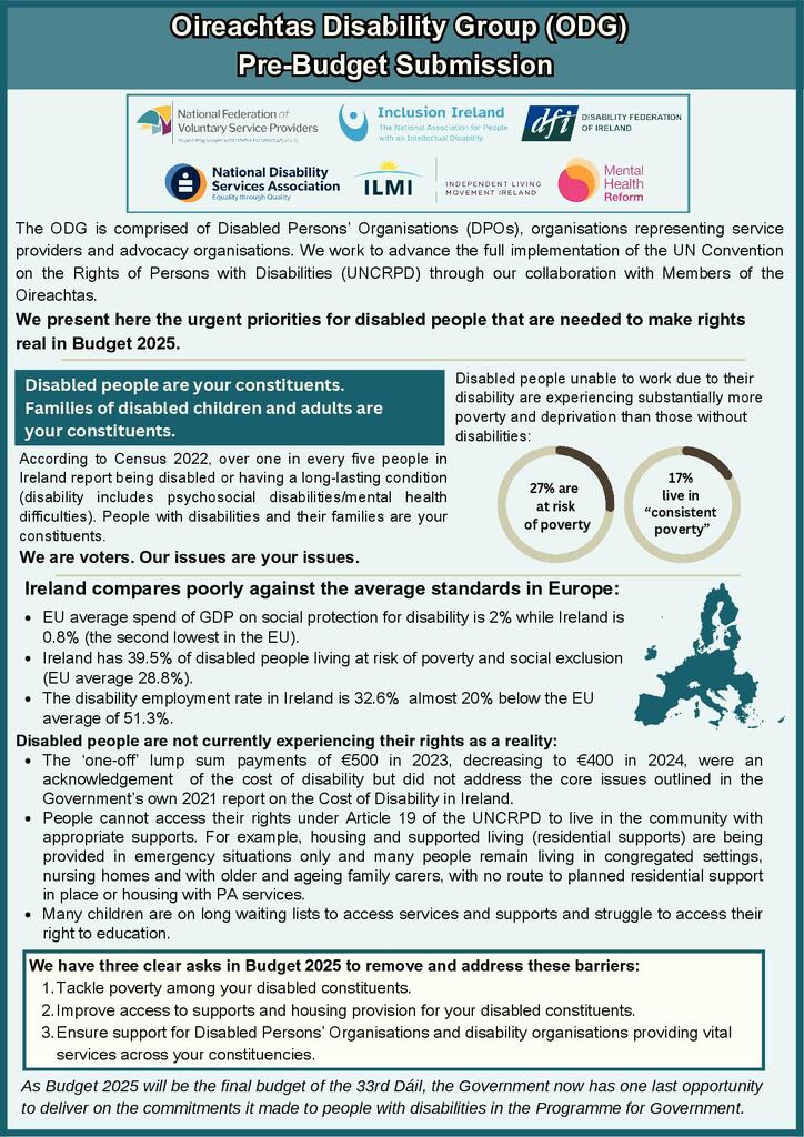 Publications | Disability Federation of Ireland Publications | Disability Federation of Ireland